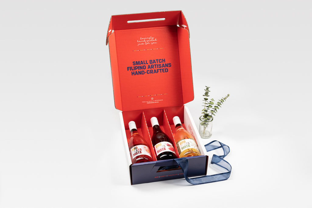 [ OPM ] Trio Vintage Wine Giftbox - Classic Wine Flight by 7000 Islands ...